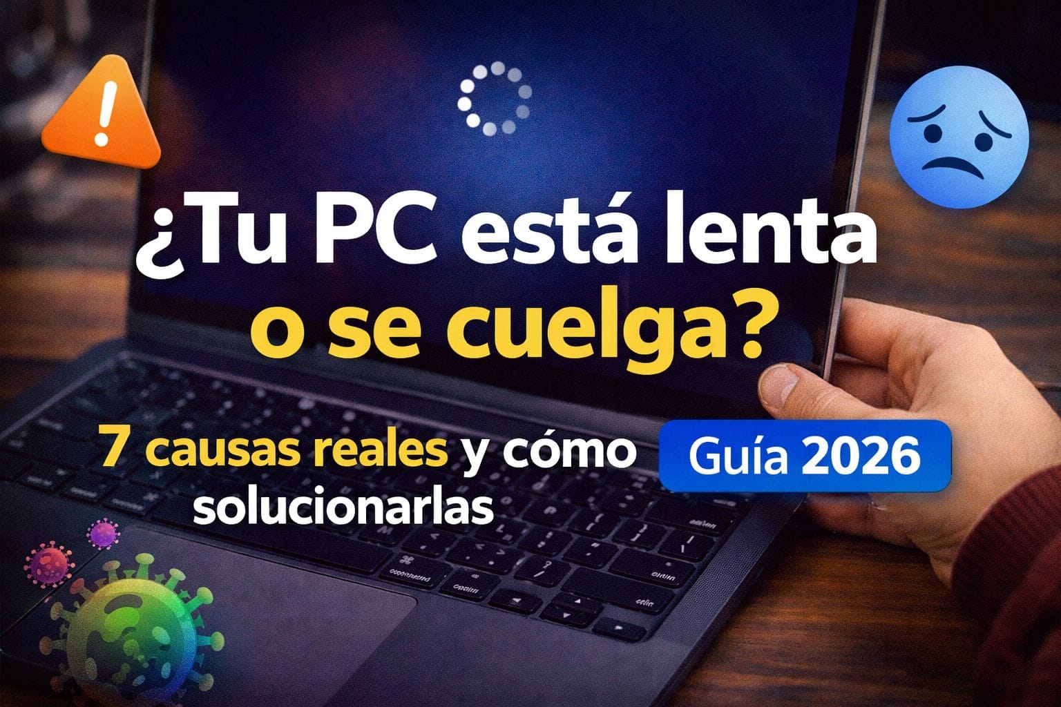 PC lenta Windows: 7 causas reales y cómo solucionarlas